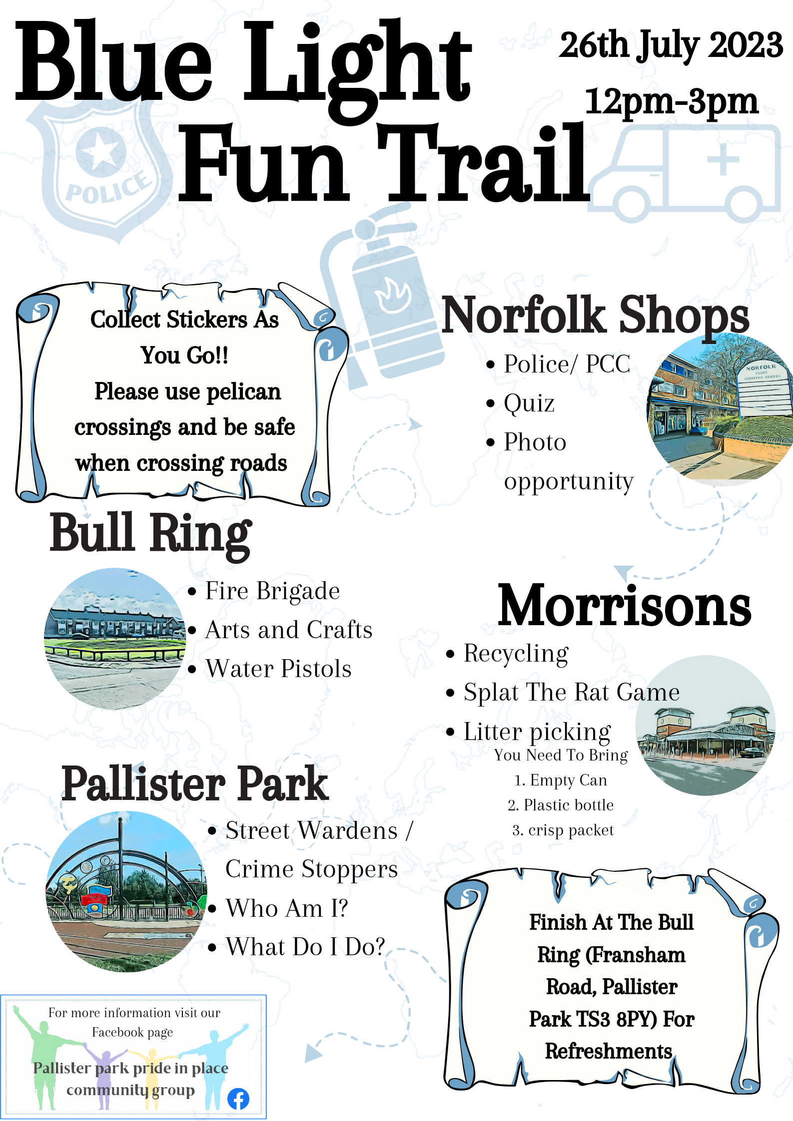 Meet the Team: Blue Light Fun Trail - Cleveland Police and Crime ...